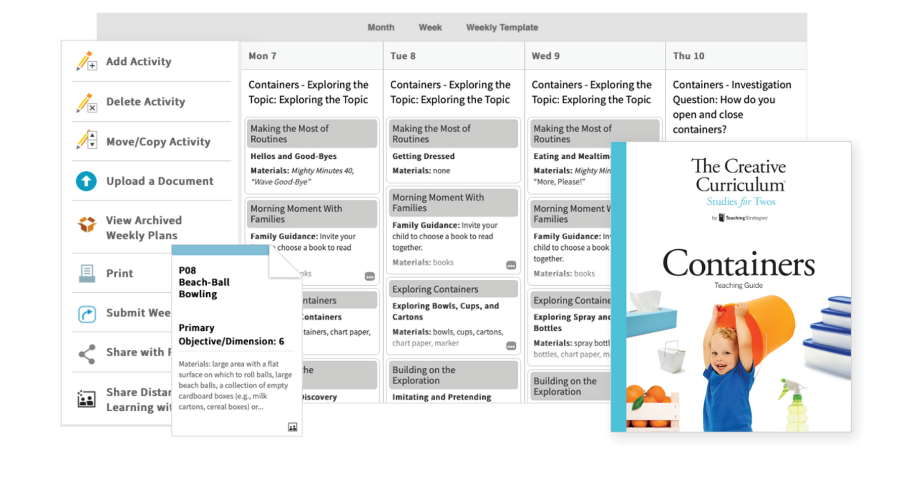 The Creative Curriculum® for Twos, Bilingual, Deluxe Edition — Teaching ...