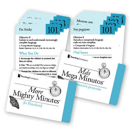 More Mighty Minutes® for Preschool (Bilingual) (Cards 101-200 ...